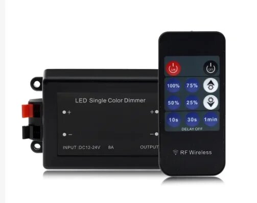 Беспроводной диммер для светодиодной ленты SAGE LU MEI 8A/30A 8A with 11key