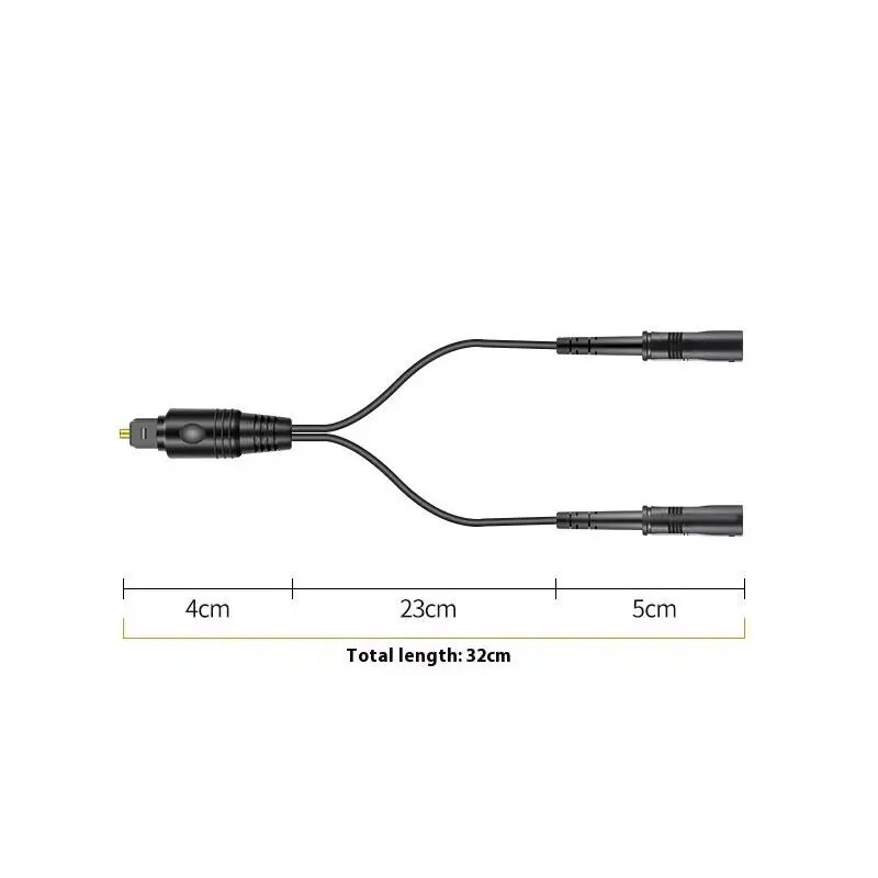 Цифровой аудиоразветвитель CHENJ 1x2 Toslink