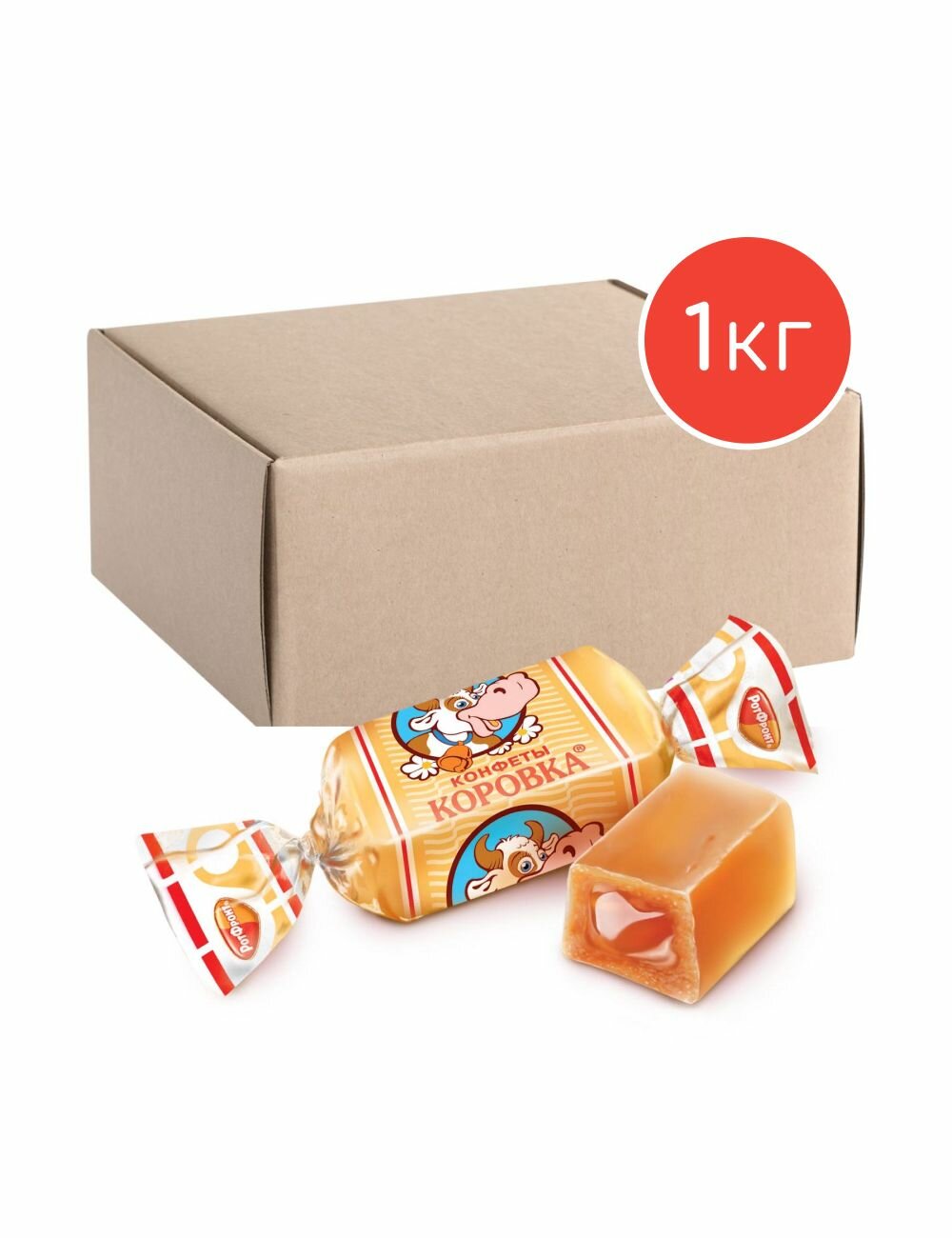 Конфеты Рот Фронт Коровка классическая 1кг