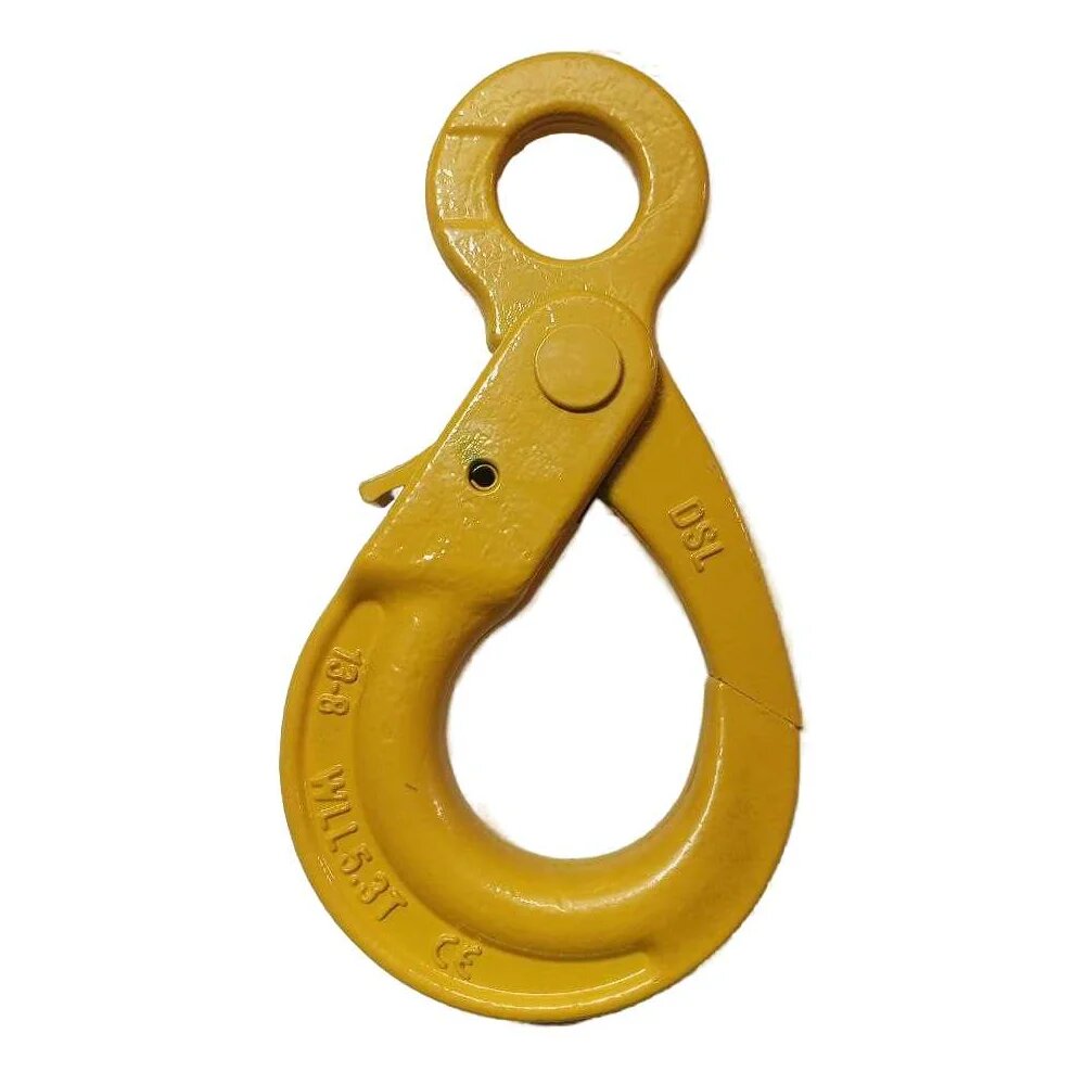 ООО «Грузовые стропы» Крюк самозапирающийся с проушиной 5,3 тонны, 13 мм (8 кл) КСП53ГС