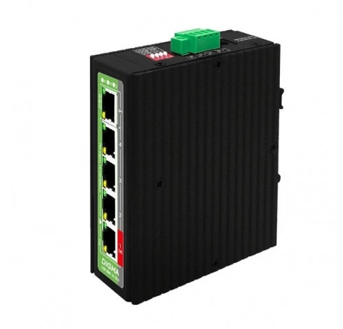 Коммутатор Digma DSP404F-1F-200 (L2) неуправляемый