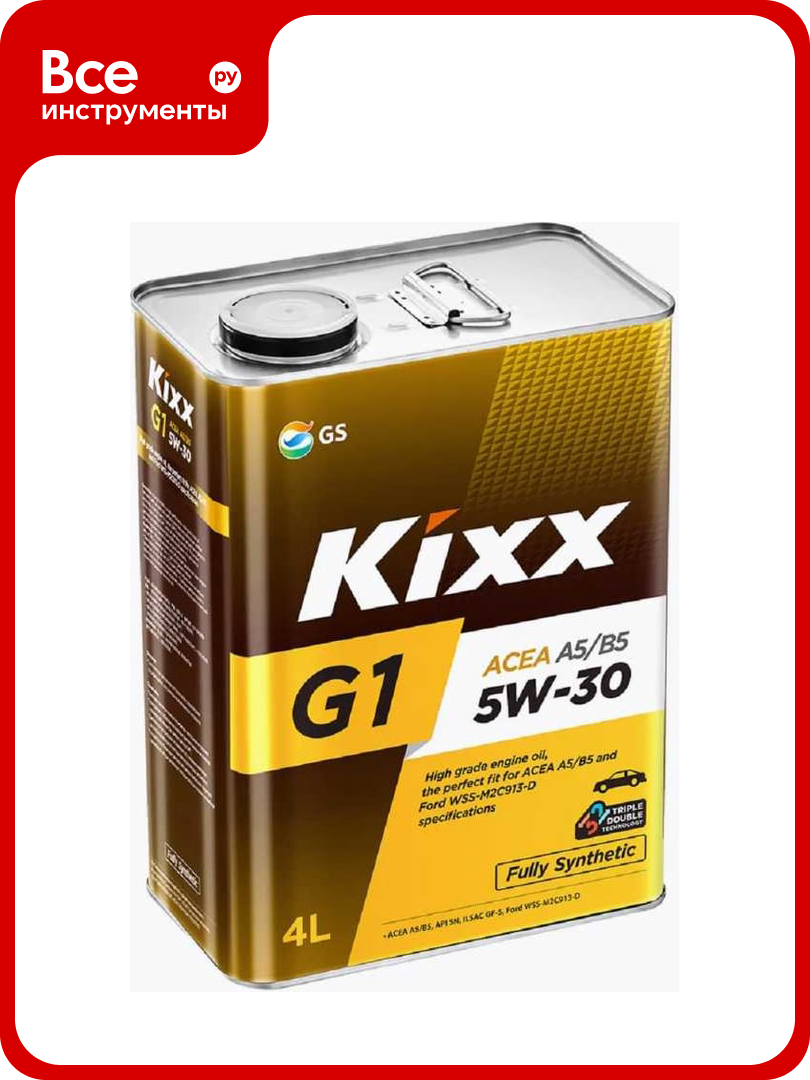 Масло моторное KIXX G1 A5/B5, 5w-30, 4л L216544TE1