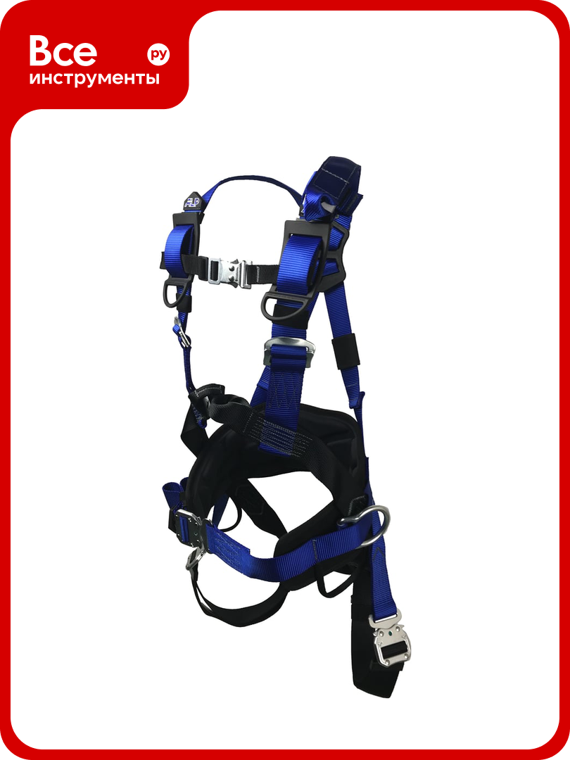 Страховочная привязь с интегрированным поясом для удержания и позиционирования