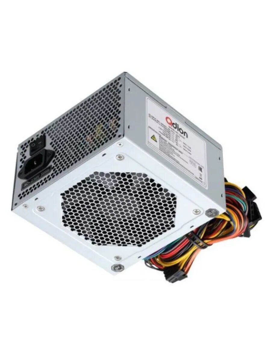Блок питания Qdion QD-550PNR QD550 серебристый - 550 Вт