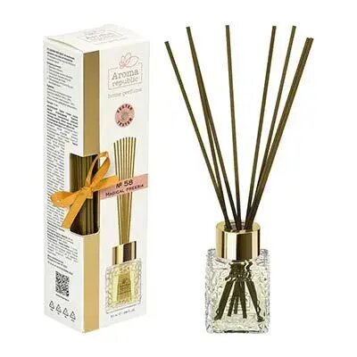 Ароматический диффузор 50 мл "№58 Magical freesia", стеклянный флакон, аромат для дома