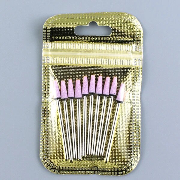 Набор фрез для маникюра и педикюра Asweina, 10 шт, нержавеющая сталь SET2601