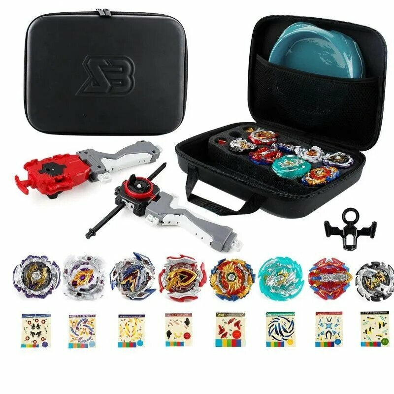 Игровой набор BEYBLADE Бейблэйд с ареной, 8 волчков в наборе