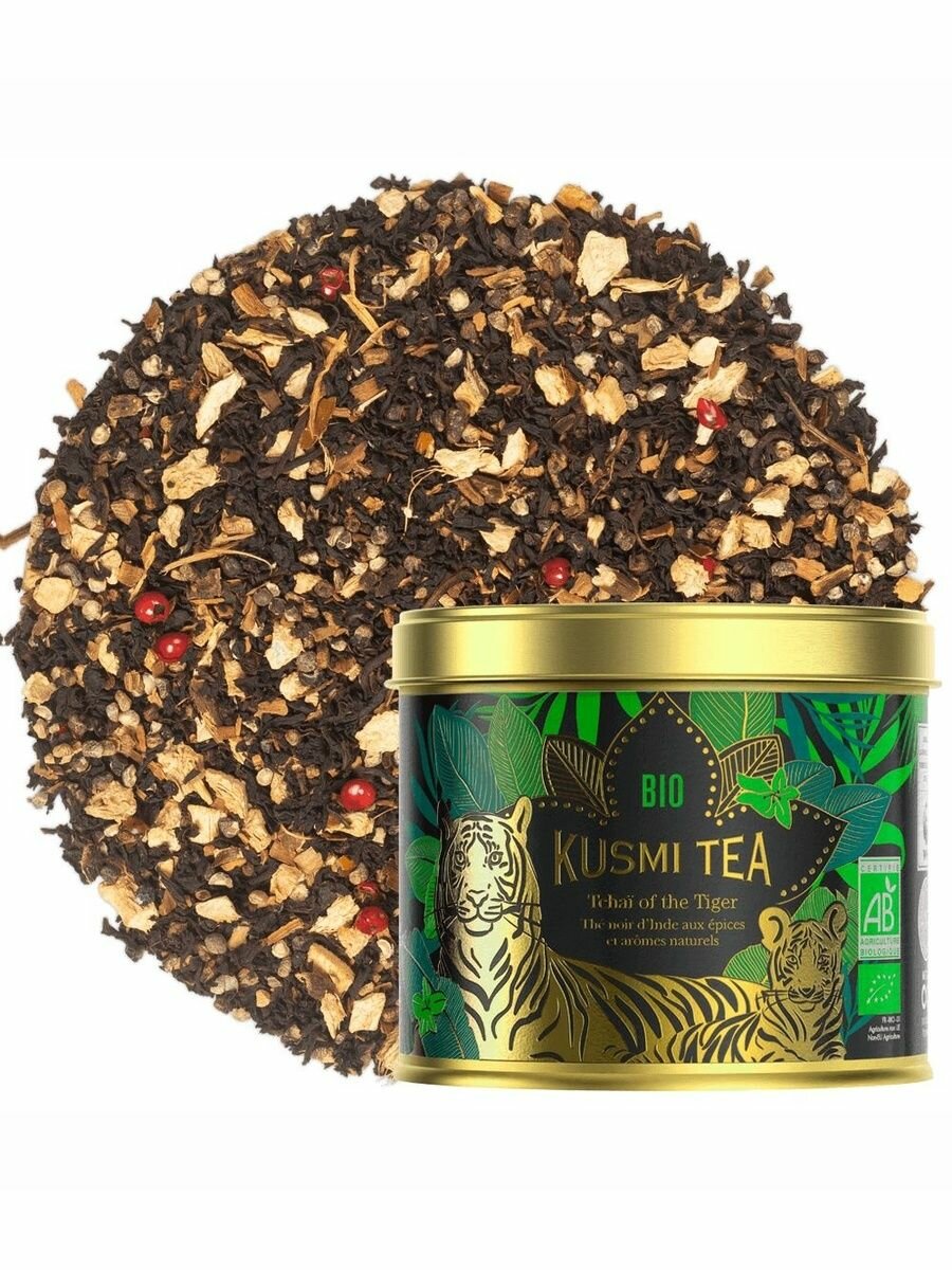 Индийский чёрный чай cо специями TCHAI OF THE TIGER
