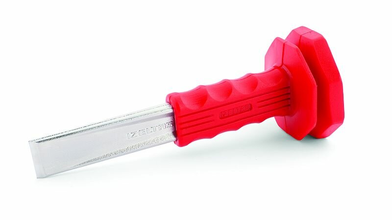 Зубило плоское с изолированной ручкой 250 мм, IZELTAS, 5500231250, 13000001682