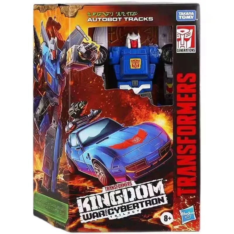Трансформеры игрушки Hasbro Transformers Kingdom War For Cybertron Trilogy WFC-K26 Autobot Tracks 14cm F0680