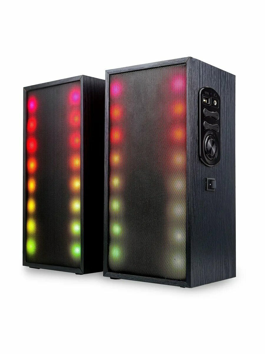 Акустическая система 2.0 (SBA-4950) GIG 2 USB 20Вт черный