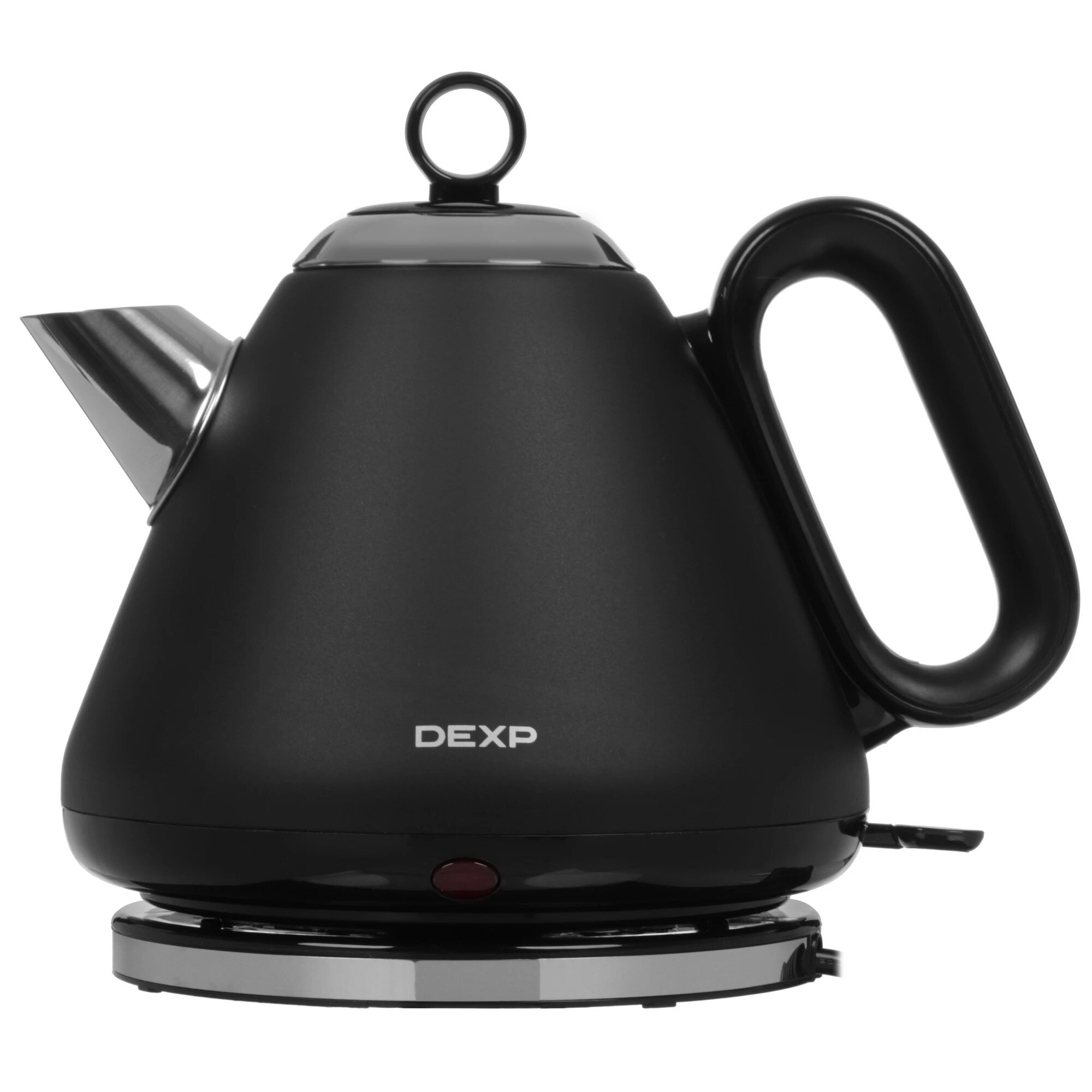 Электрочайник DEXP DEK-07MP, черный, быстрый нагрев, автоматическое отключение