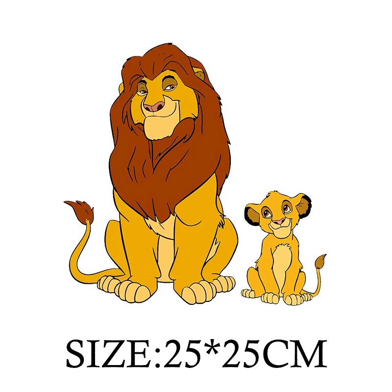 Термонаклейки Король Лев Симба MINISO CC-148-11-D