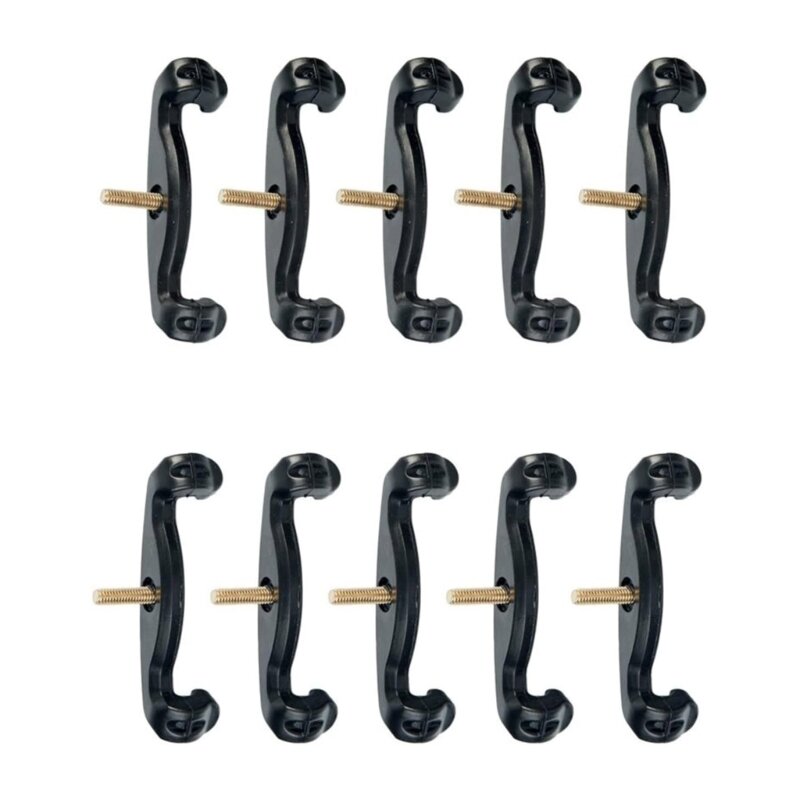 10шт Силиконовый Плечевой Упор Для Скрипки Ножки Для Ног Размера 3/4 4/4 Нескользящие Длинные Ножки Эргономичная Опора Аксессуар Для Инструмента