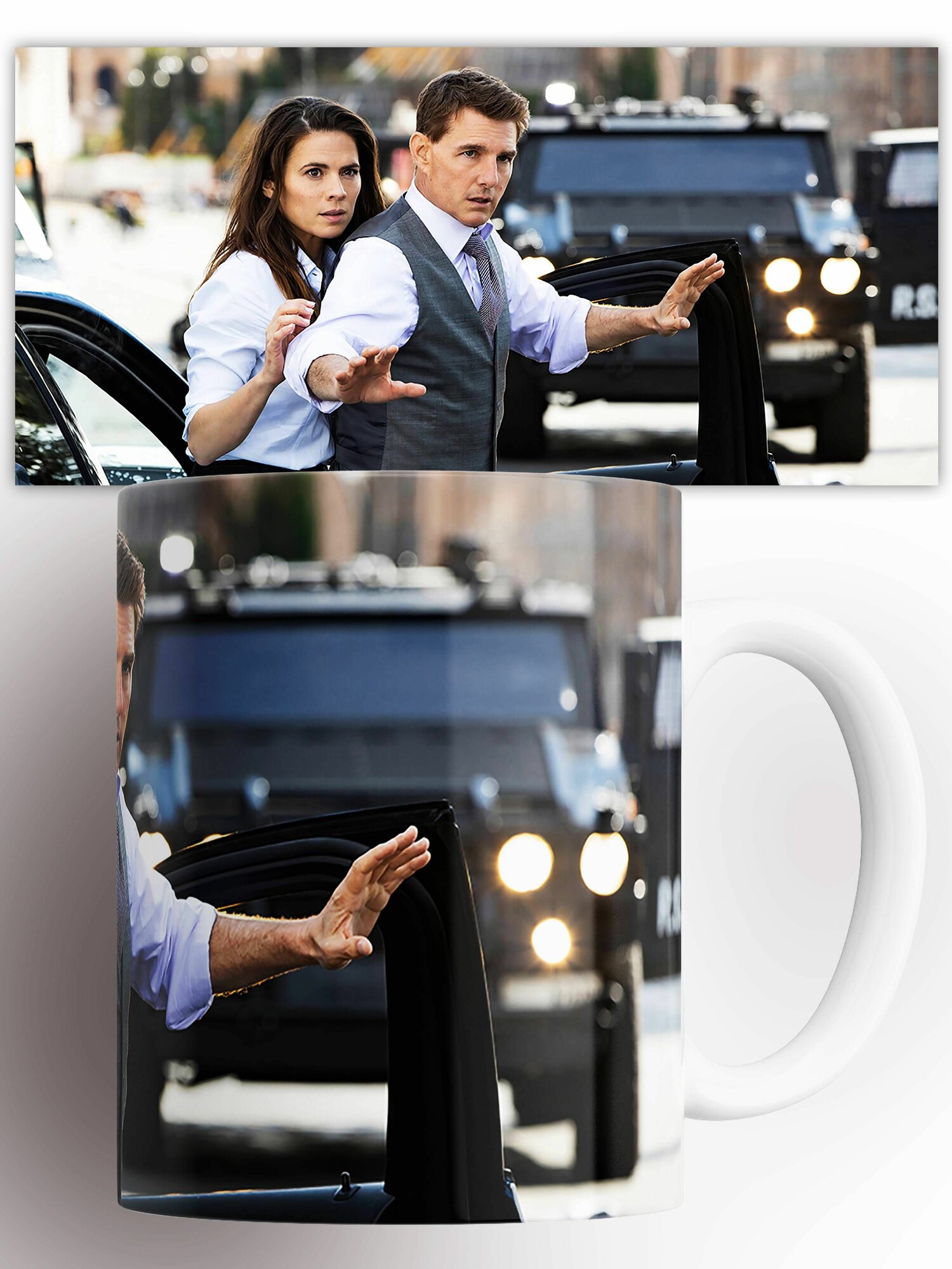 Кружка фильм Миссия невыполнима: Смертельная расплата Mission: Impossible Dead Reckoning 330 мл