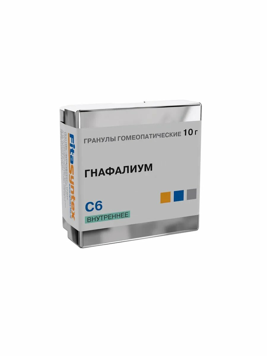 Гнафалиум С6, гранулы гомеопатические моно, 10 грамм , Фитасинтекс