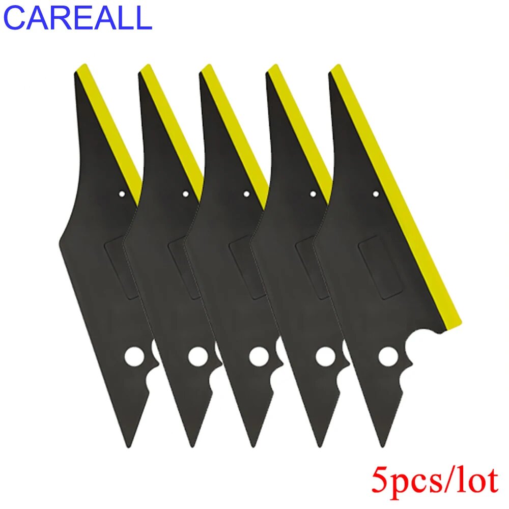 CAREALL 5шт. скребки для пленки с желтым краем