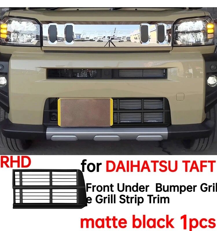 Передняя решетка под бампером автомобиля, накладка на решетку для DAIHATSU TAFT, внешние аксессуары 2024 2025 для правого руля, Under