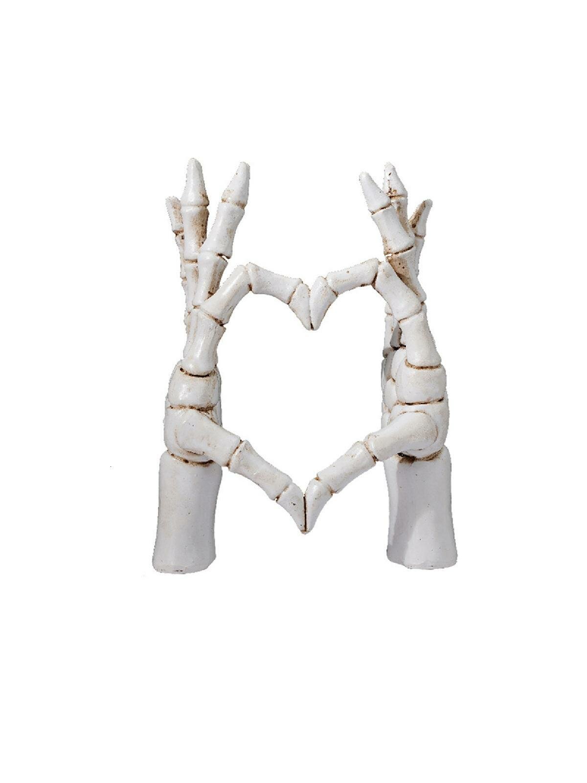 Статуэтка, Украшение из кости руки в скандинавском стиле-X двуручный череп