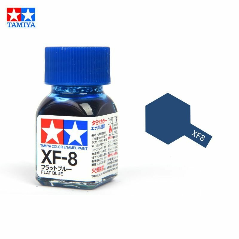 Tamiya XF1-XF85 Покраска моделей эмалированный лак матовый 10 мл