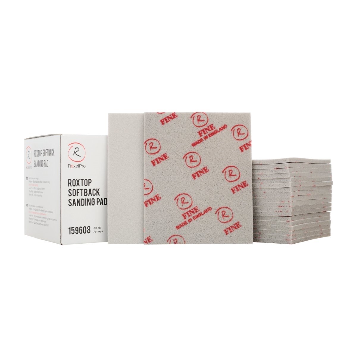 Абразивные губки RoxelPro ROXTOP Softback Sanding Pads 20 шт Fine 159608-20