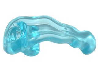 Бластер Lego Wave Rounded Energy with Bar Handle (Power Blast) 27393 U Trans-Light Blue N