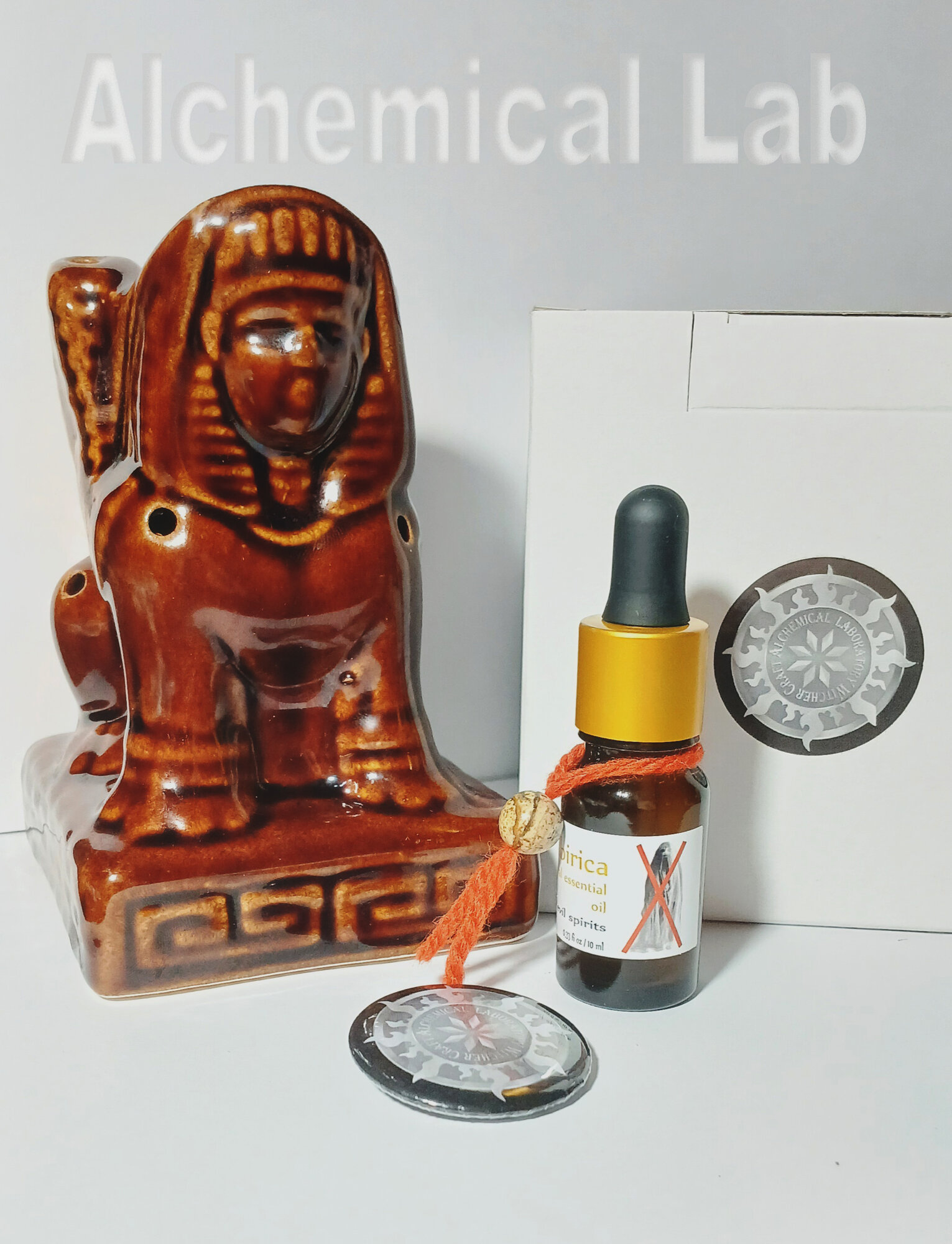 Эфирное масло пихты Abies Sibirica (концентрат) с пипеткой и камнем для ASMR, 10 мл.