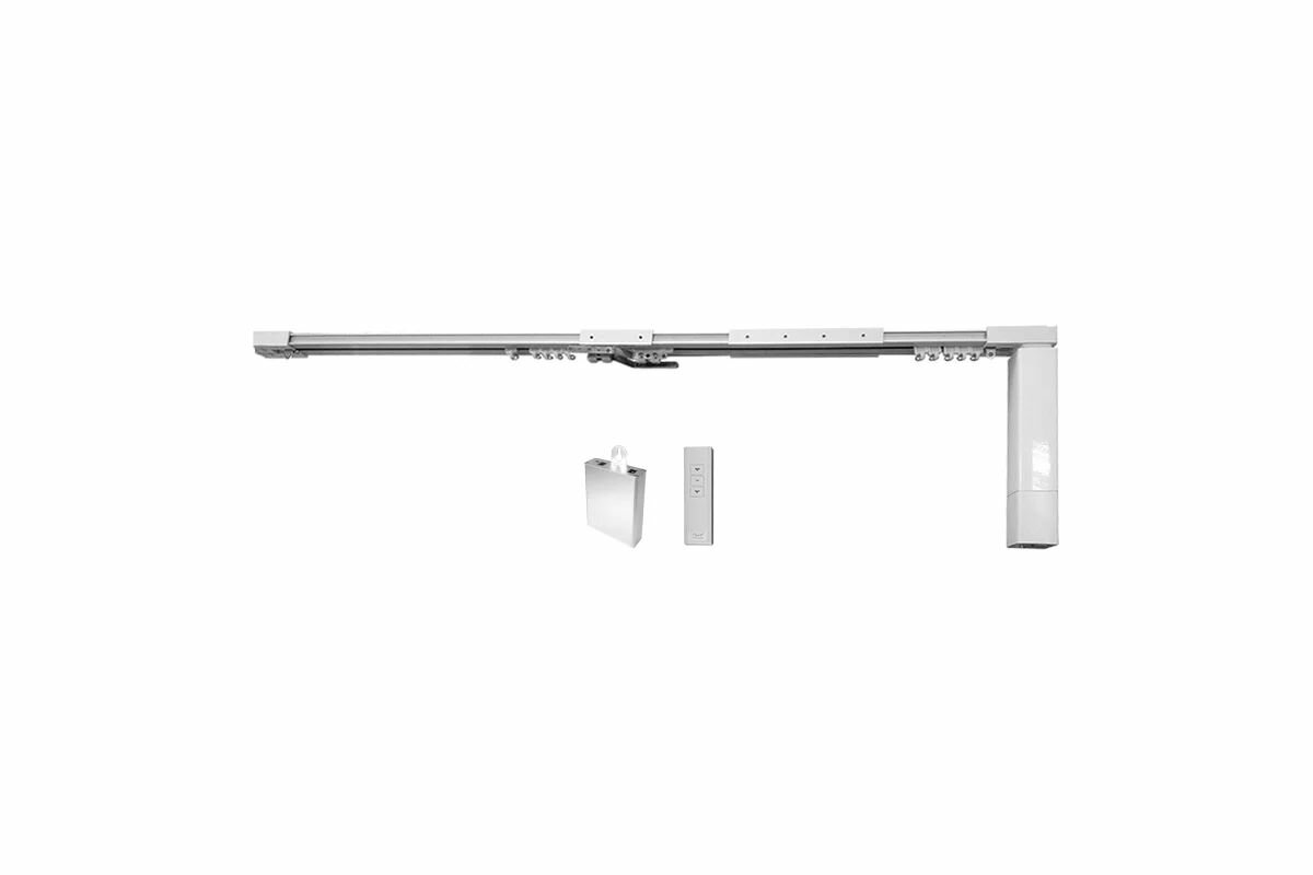 Электрокарниз Эскар 77747 BCM100DB, 3,12 м, управление со смартфона, белый