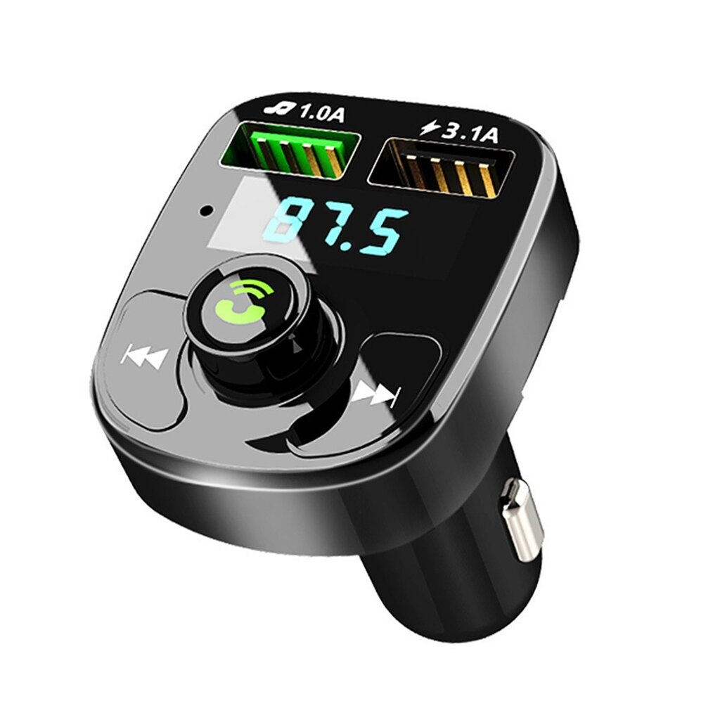 Автомобильный Адаптер Для Зарядки Передатчик Bluetooth-совместимый Двойной USB Автомобильный MP3-Плеер Адаптер Для Зарядки 3.1A Автомобильные Аксессуары