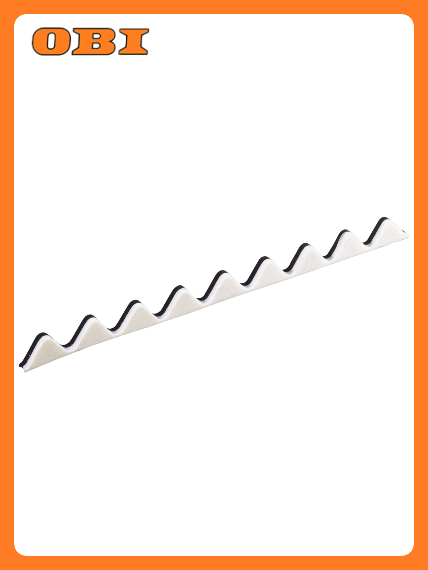 Заполнитель карнизов Onduline, универсальный, серый, 850x15 мм