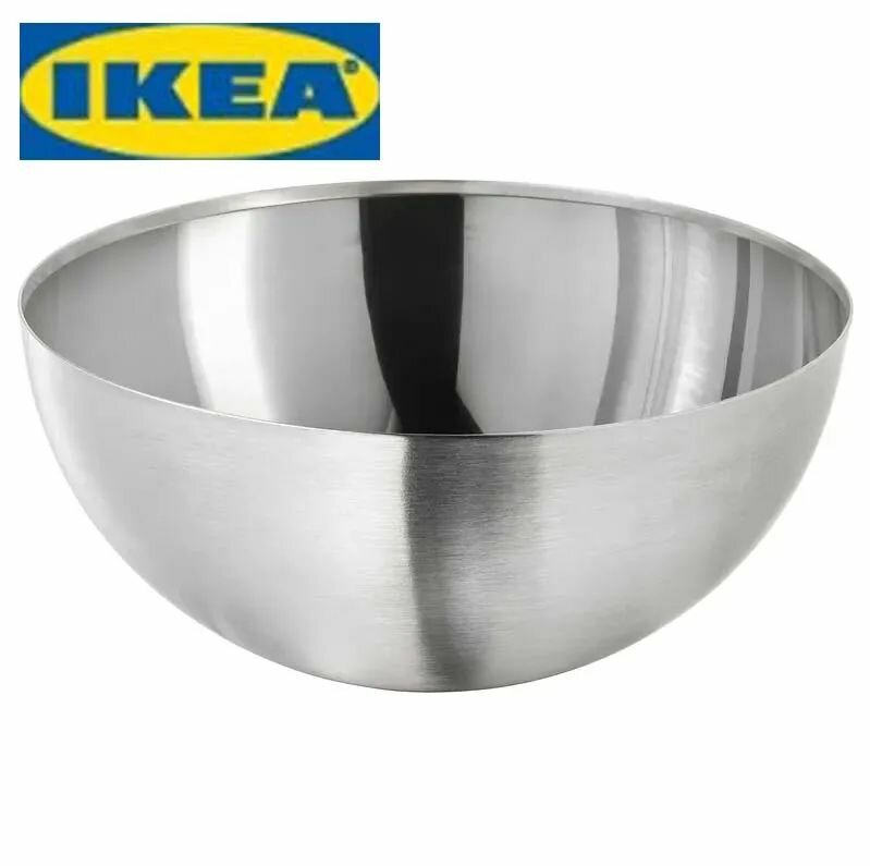 Миска 4000 мл серый металлик, 1 шт