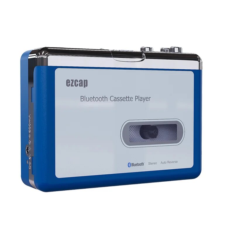 Ezcap Портативный Bluetooth кассетный проигрыватель