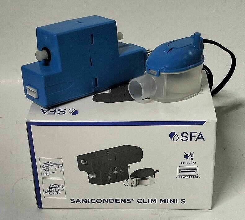 Помпа дренажная (насос) SaniCondens Clim Mini S для отвода конденсата из кондиционера