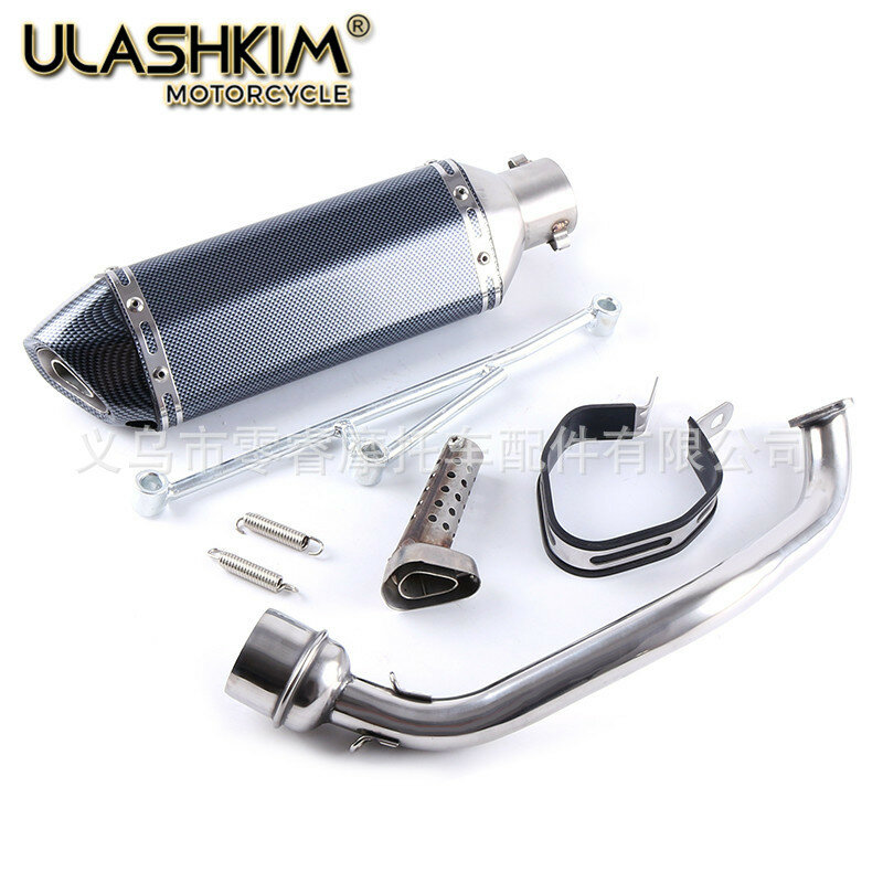 Мотоцикл Скутер GY6 125 GY6 150 152QMI 157QMJ Модифицированный Скорпион Маленькая Шестигранная Выхлопная Труба