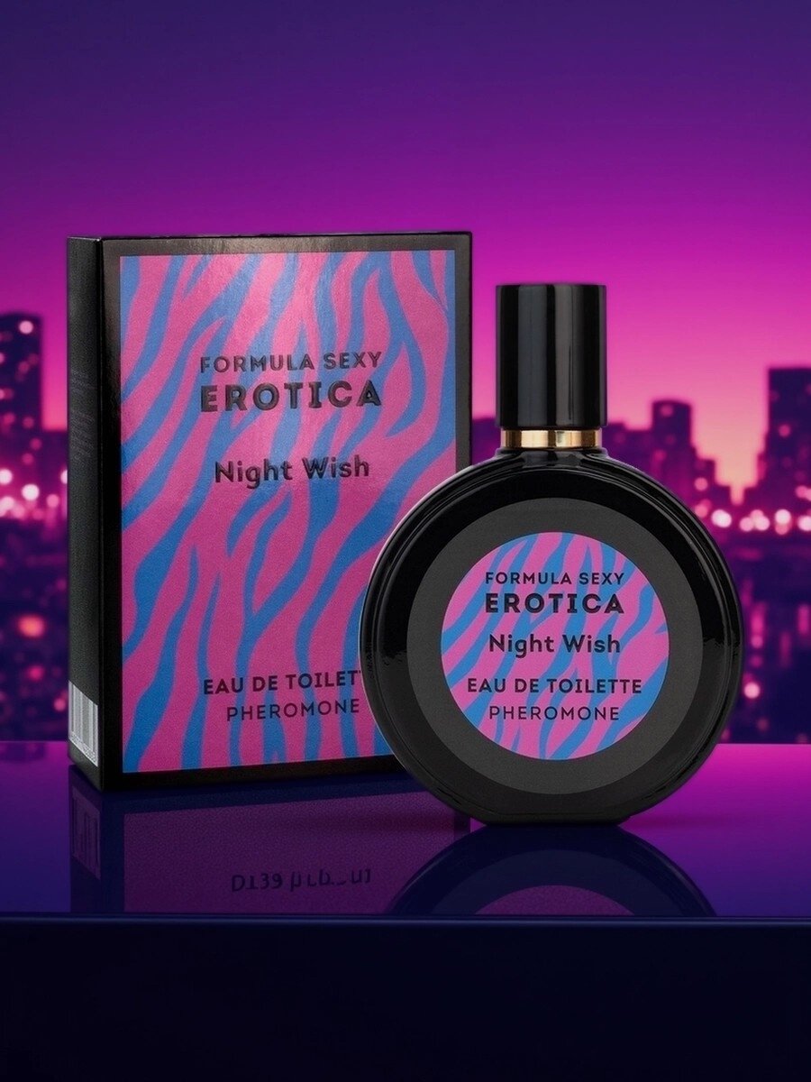 Delta parfum (Formula Sexy). Туалетная вода для женщин Erotica Night Wish, 100ml.