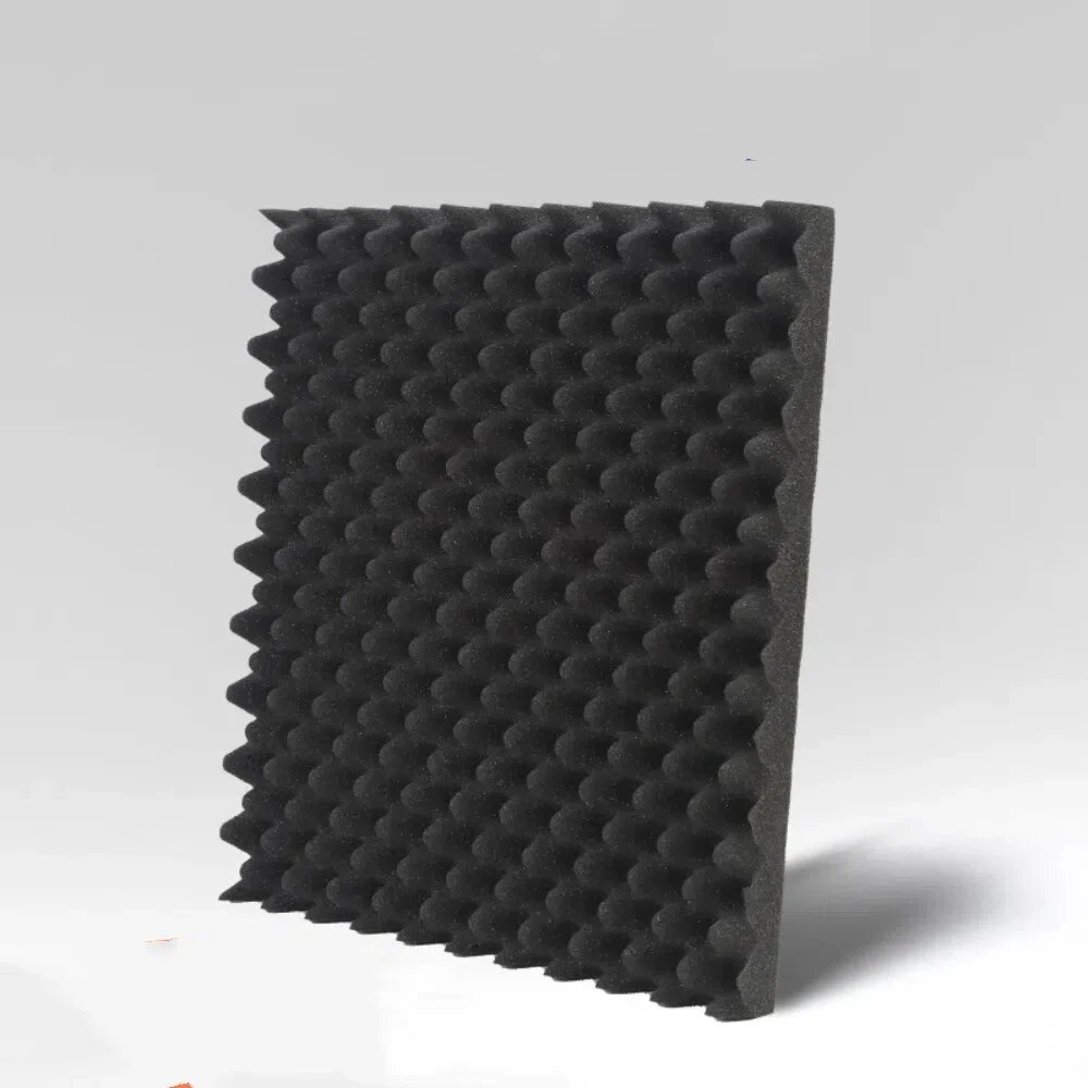 Акустические панели из полиуретана 50*50 см Black