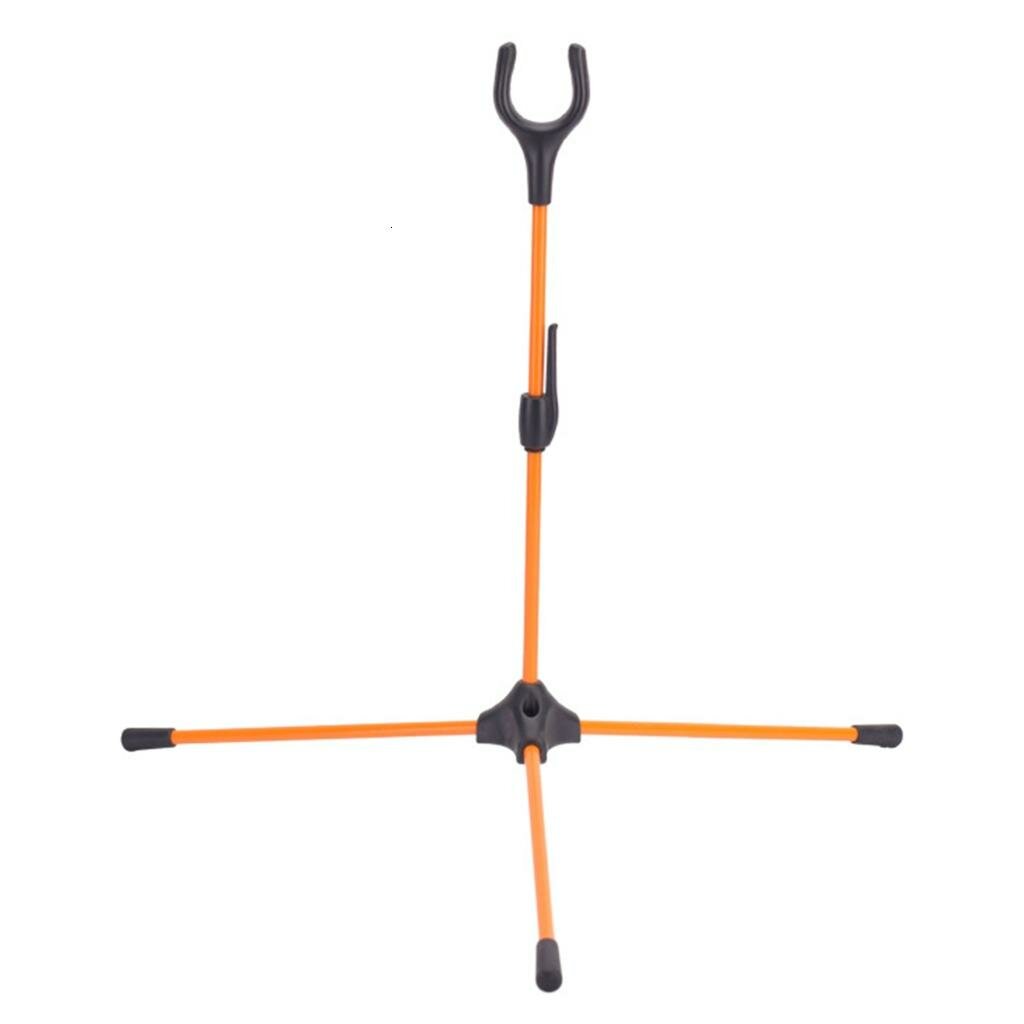 Стойка для лука портативная, оранжевый цвет