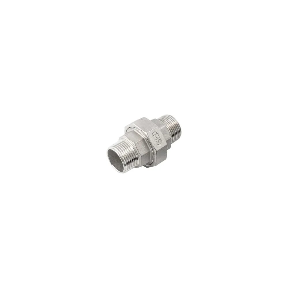 Американка NEWKEY нр/нр нержавеющая сталь AISI304 DN15 (1/2), (CF8), PTFE, PN16 NK-AM/M15/4