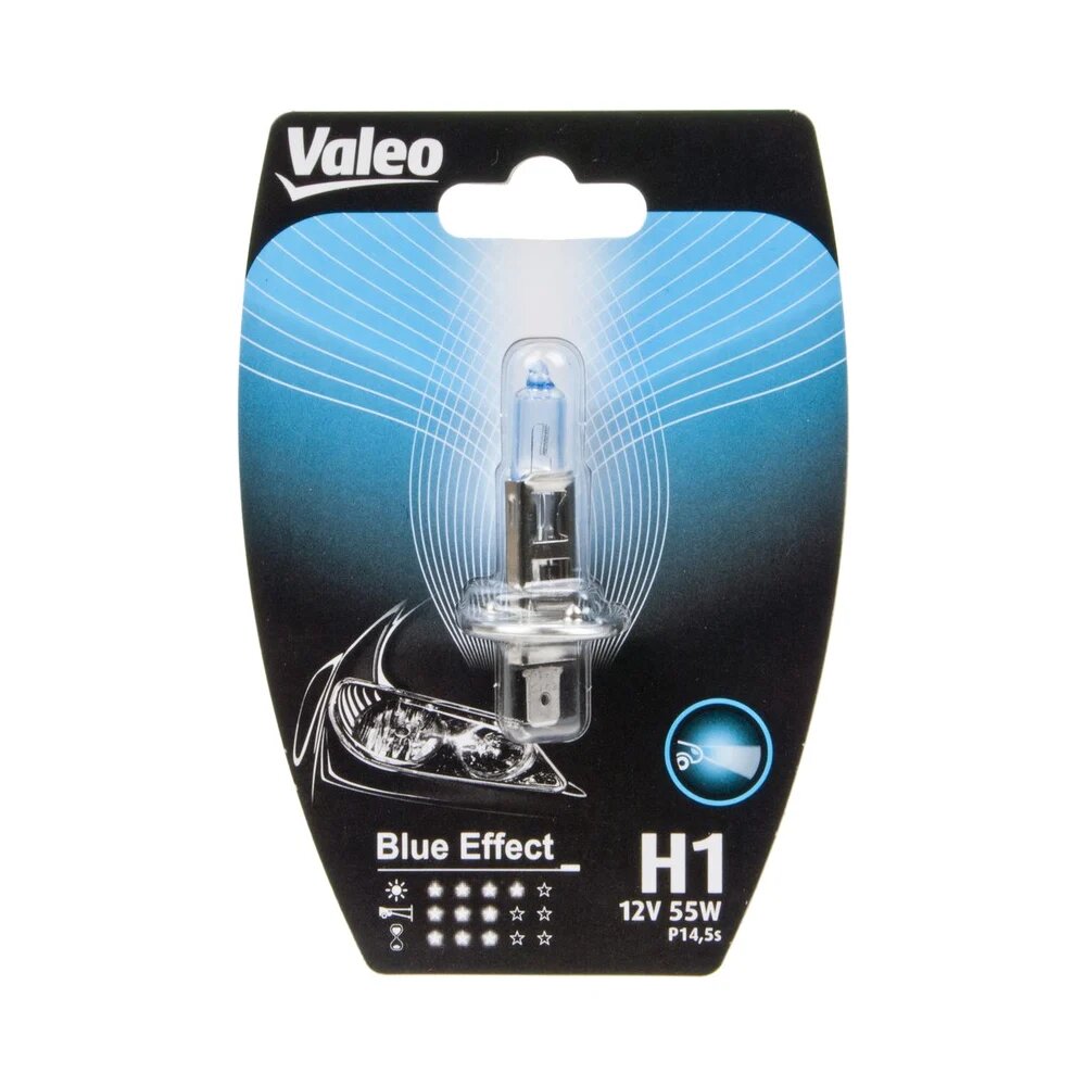 Лампа галогенная Excelite H1 CW 12V 55W P14,5s 1шт 10112B