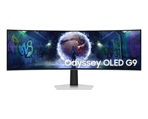 Монитор Samsung Монитор Samsung 49" Odyssey OLED G9 S49DG932SIXCI серебристый OLED LED 32:9 HDMI матовая HAS 250cd 178гр/178гр 5120x1440 240Hz FreeSync Premium Pro DP USB 12.9кг