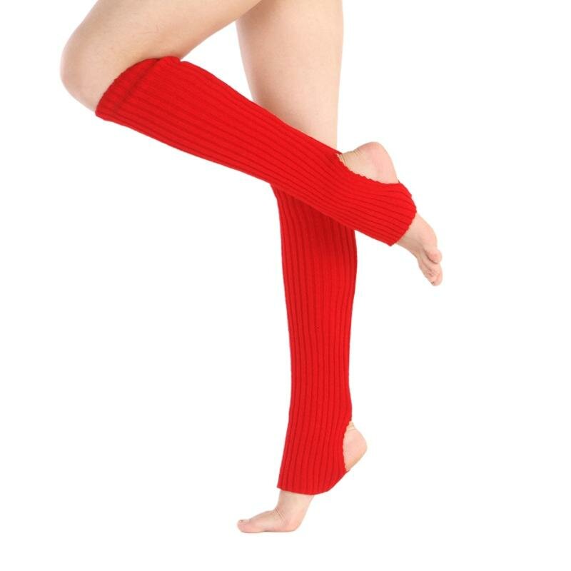 Женские гетры латинские неоновые, красный