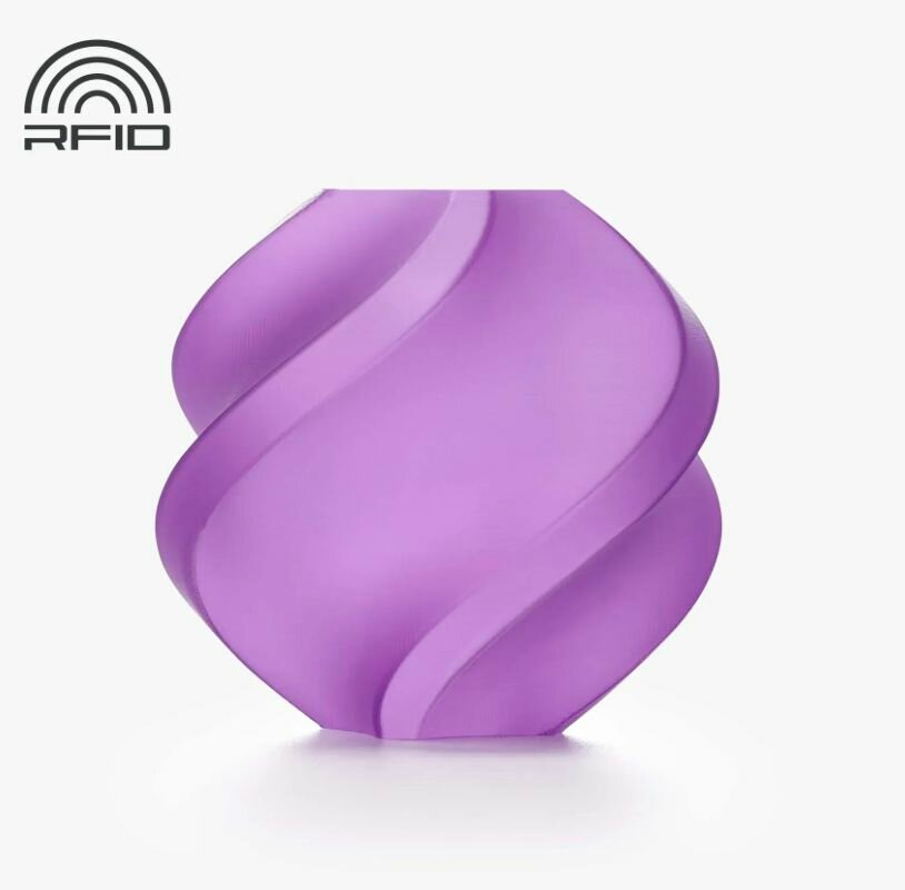 Филамент Bambu Lab PLA Translucent Purple - фиолетовый Пластик 1 КГ с катушкой 13710