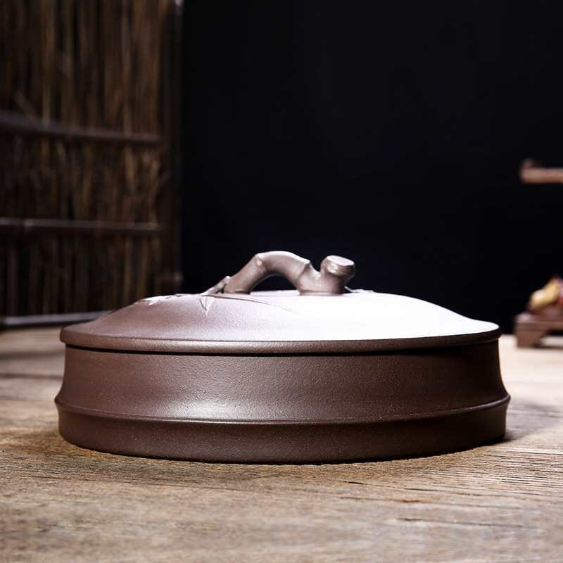 Оптовая фиолетовая чайная банка с песком Pu'er Qizi чайный торт герметичный влагостойкая чайная банка упаковочная