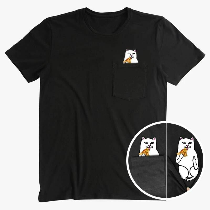 Футболка с принтом ripndip рипндип