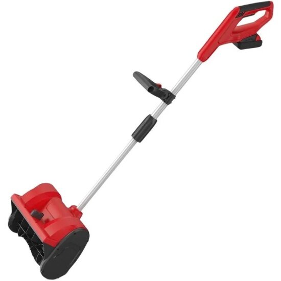 Аккумуляторная снегоуборочная лопата Edon UST-21/12 (21В,305мм./108мм. 4м.)