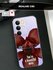 Чехол на Realme C85 / Реалми C85 с принтом Красная орхидея с булавкой 3, прозрач...