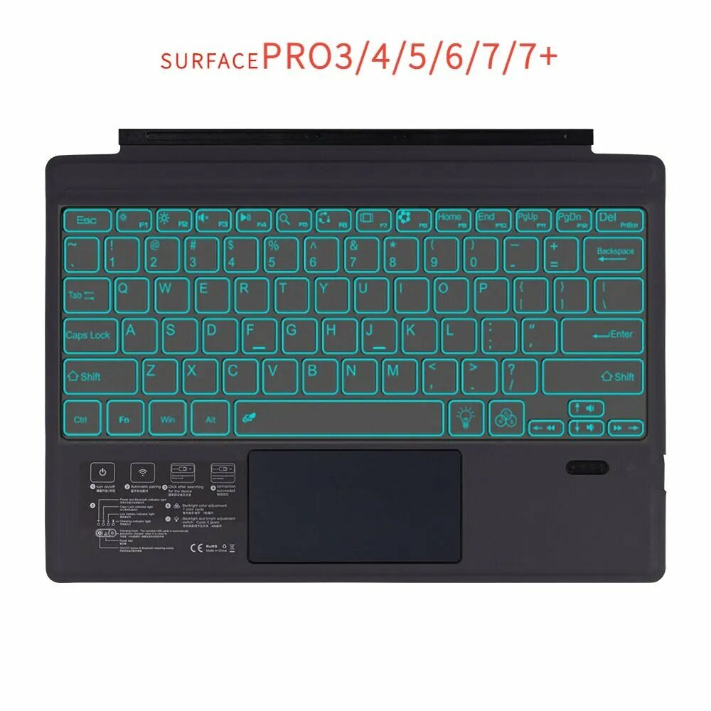 SZAMBIT Клавиатура , белый, серый металлик