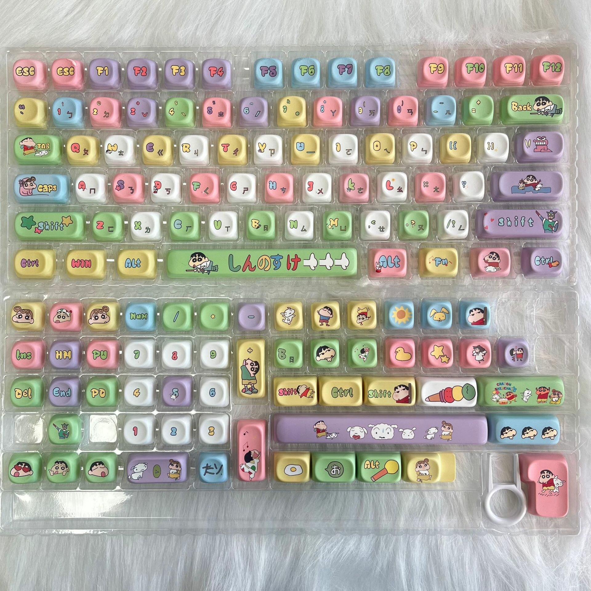 Новая клавиатура Hello Kitty с сублимацией, совместимая с MOA, проводная, с индивидуальными клавишами, высокая эстетика, милая для девочек