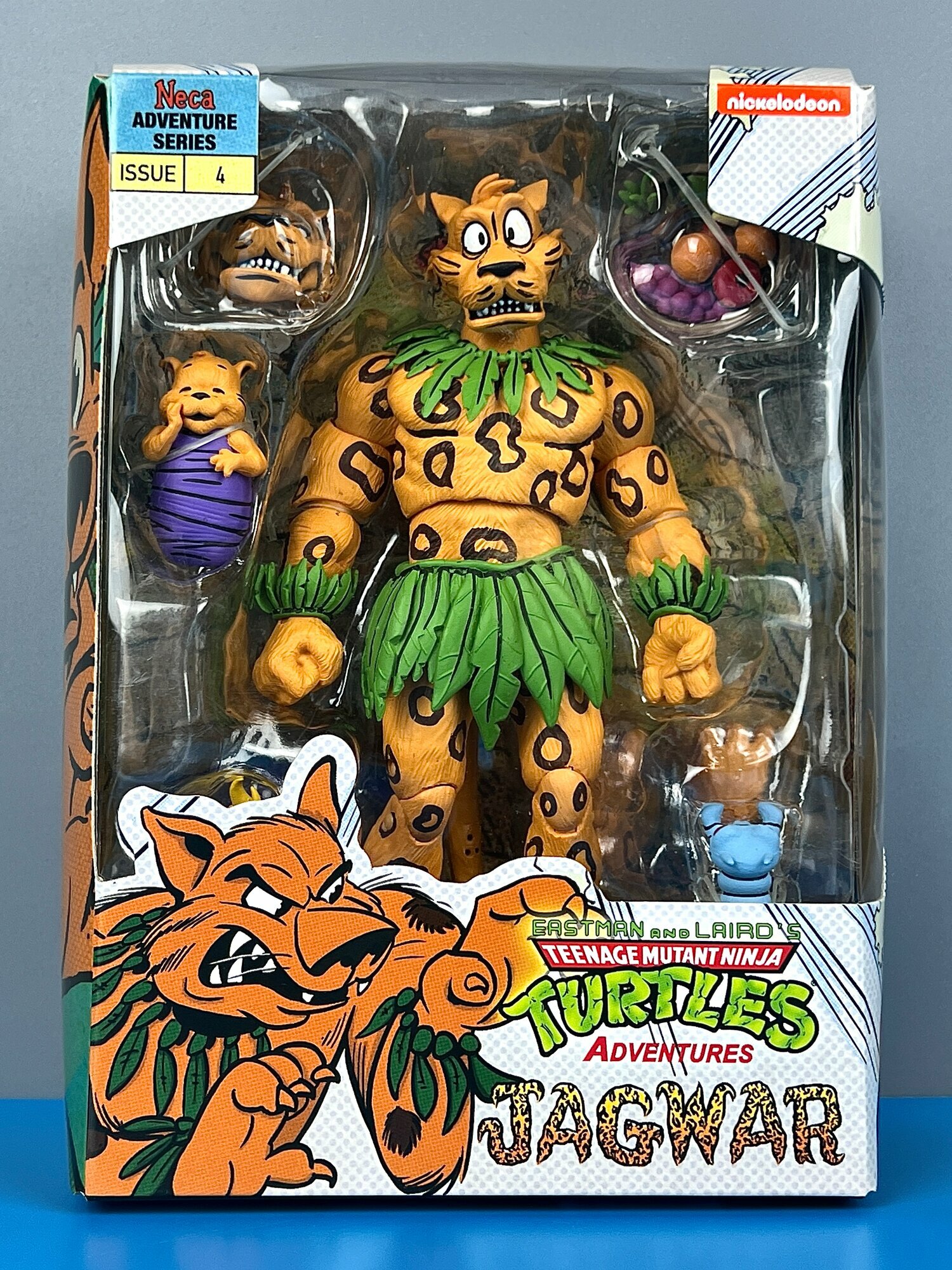 Фигурка Jagwar, Teenage Mutant Ninja Turtles, TMNT / Neca, Adventure, Issue 4 / Ягуар Джагвар, Черепашки ниндзя, тмнт