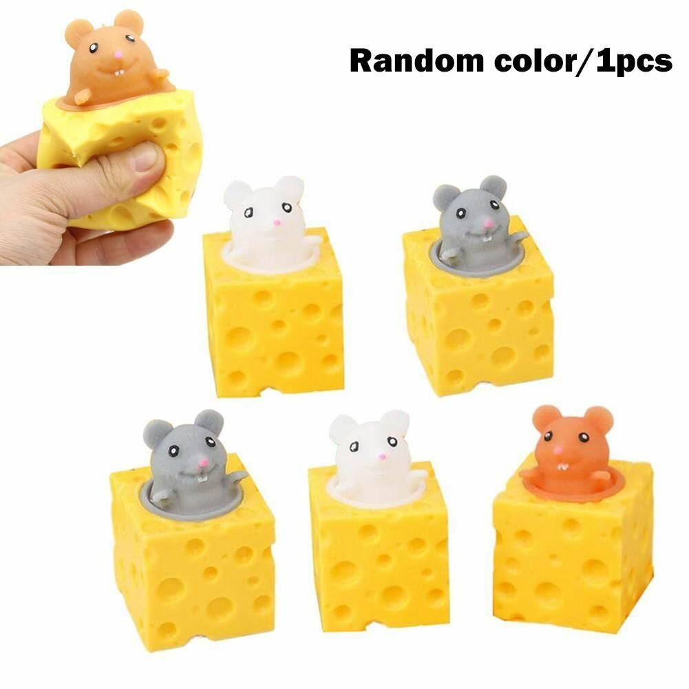 Антистрессовые игрушки, сырные мышиные вентиляционные игрушки